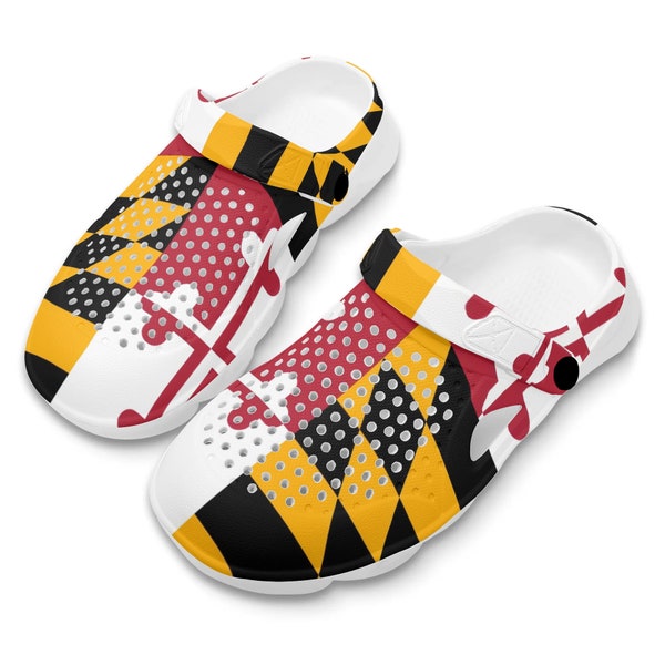 Maryland Flag Shoes - Etsy