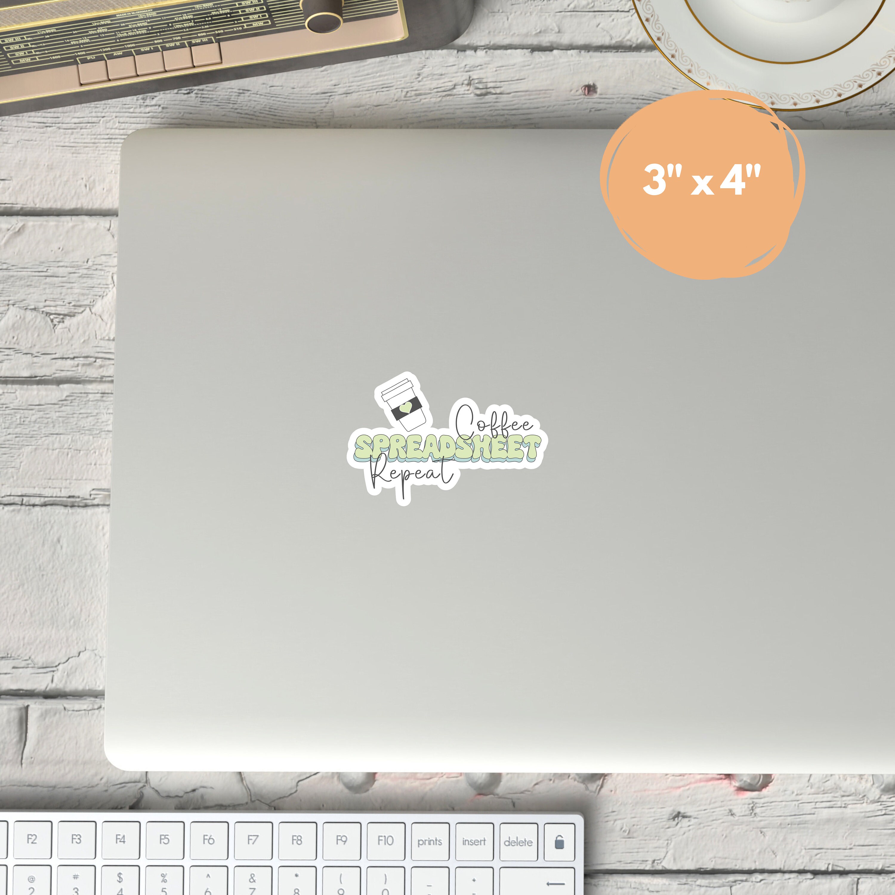 Accountant Sticker Gift Data Analyst Sticker Excel Waterproof Sticker ...