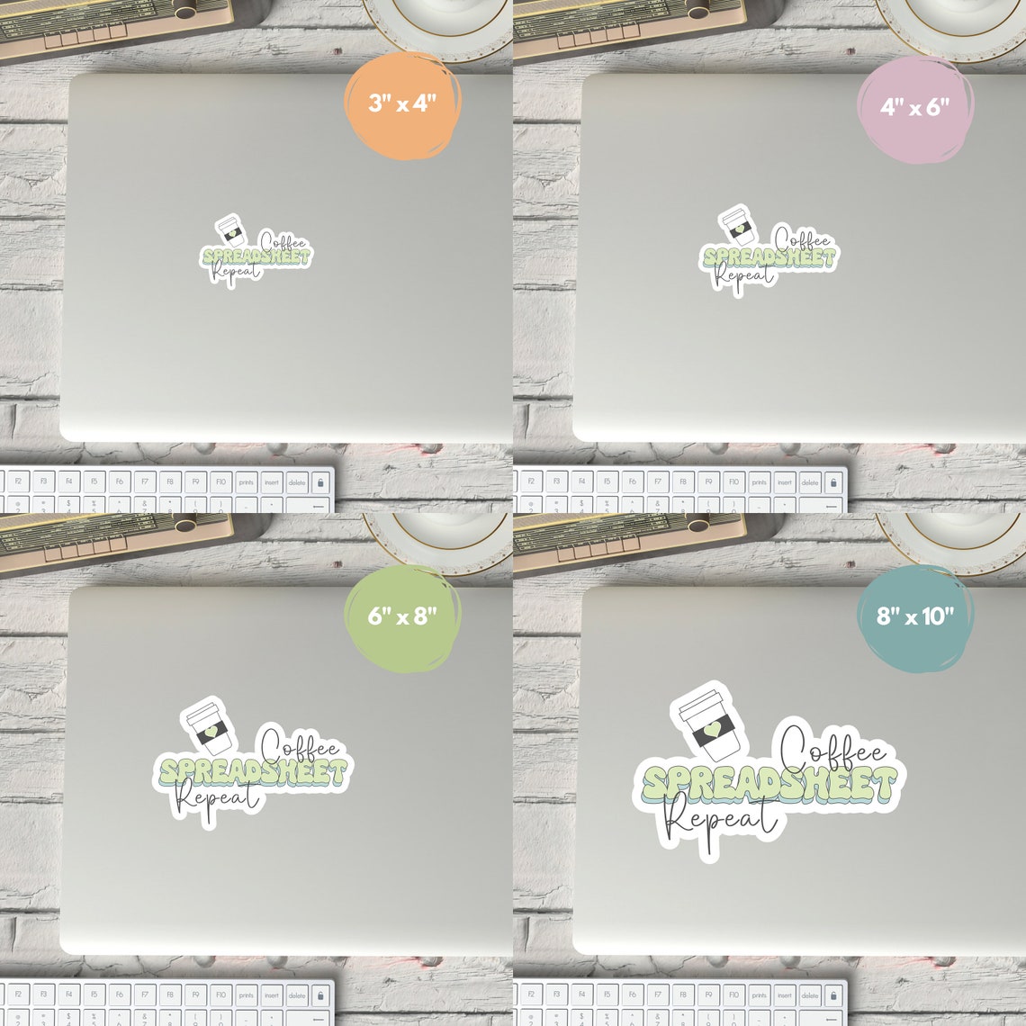 Accountant Sticker Gift Data Analyst Sticker Excel Waterproof Sticker ...