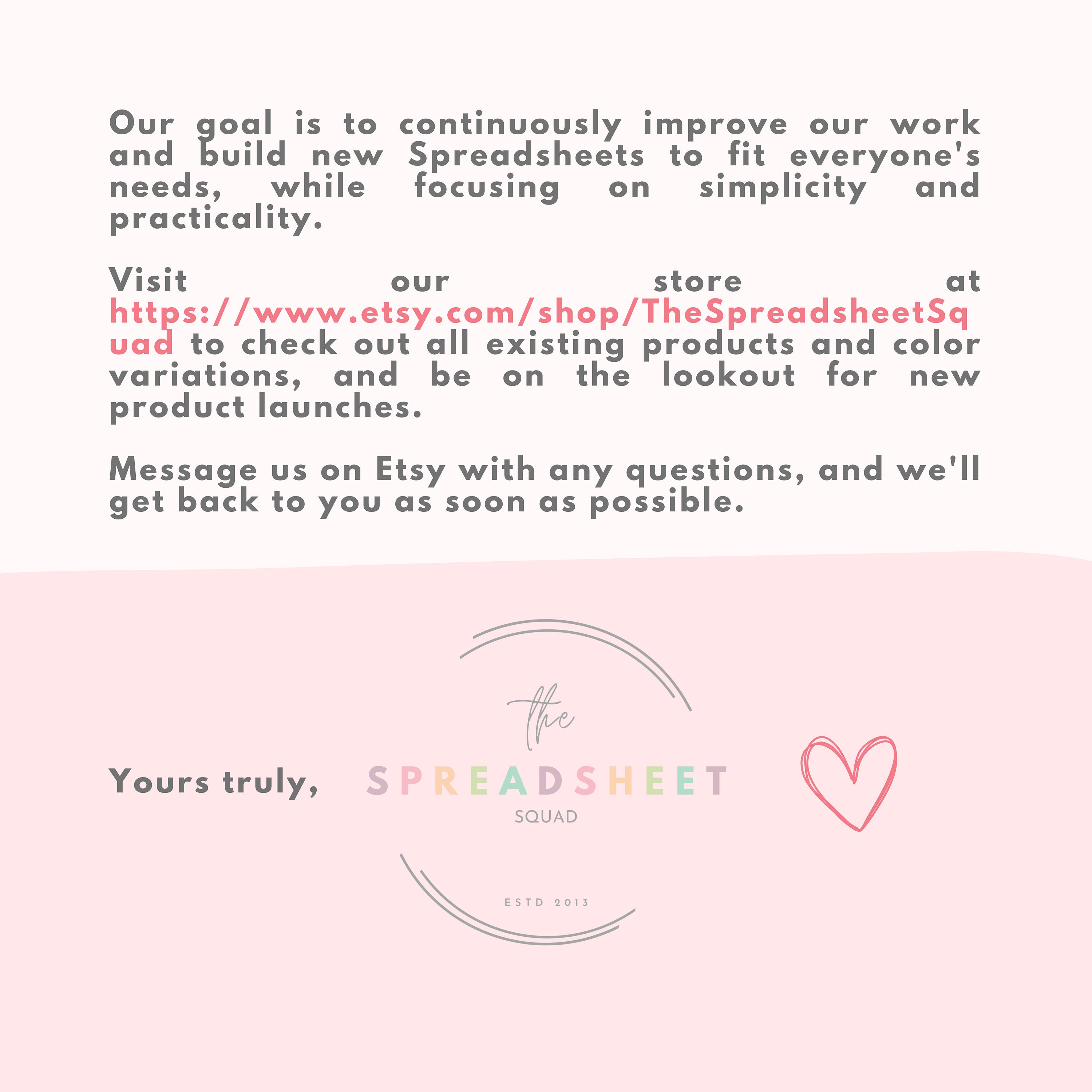 Family Chore Chart Google Sheets Family Task Tracker Checklist ...