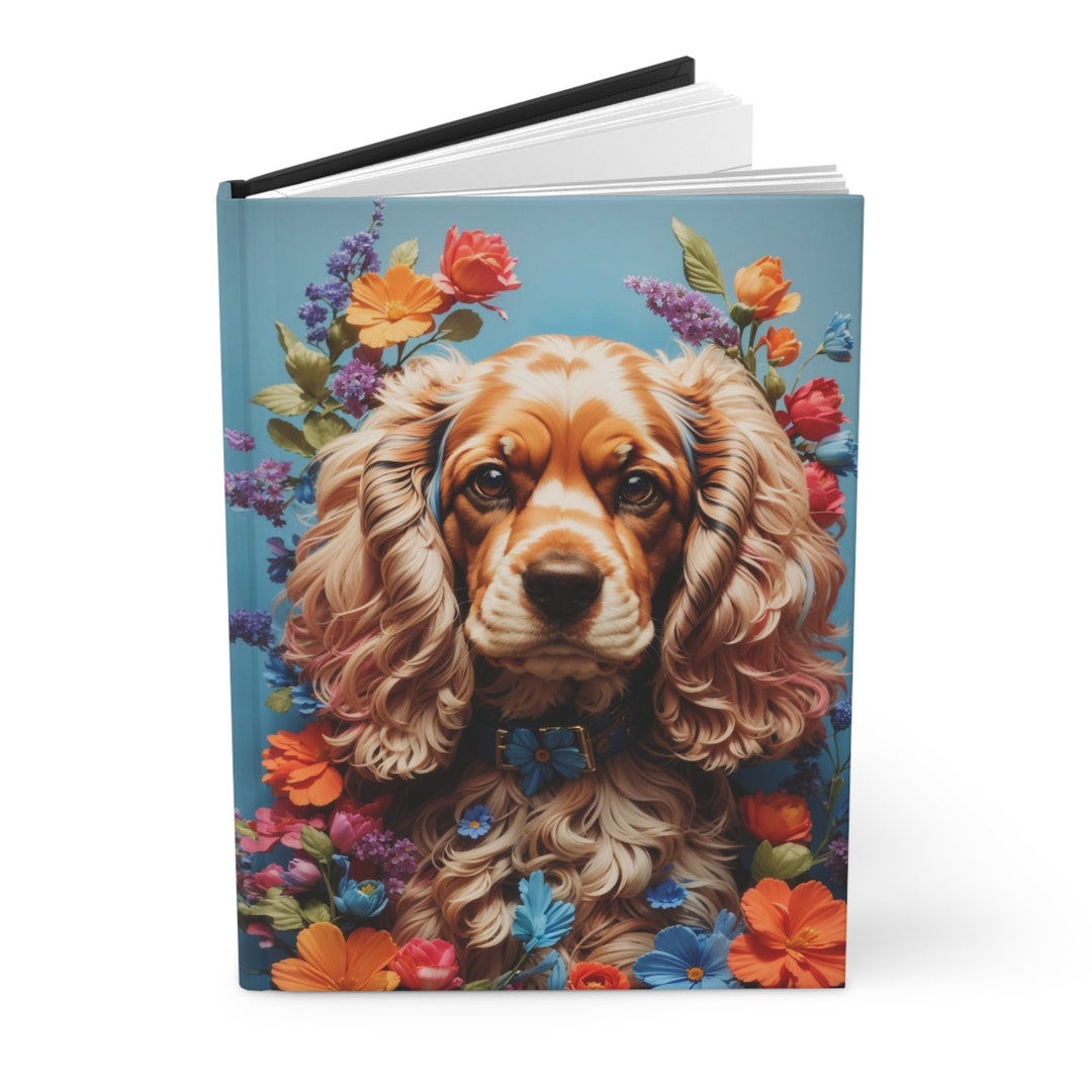 Canine Companions: Cocker Spaniel Notebook Dog Lover Notebook Cocker ...