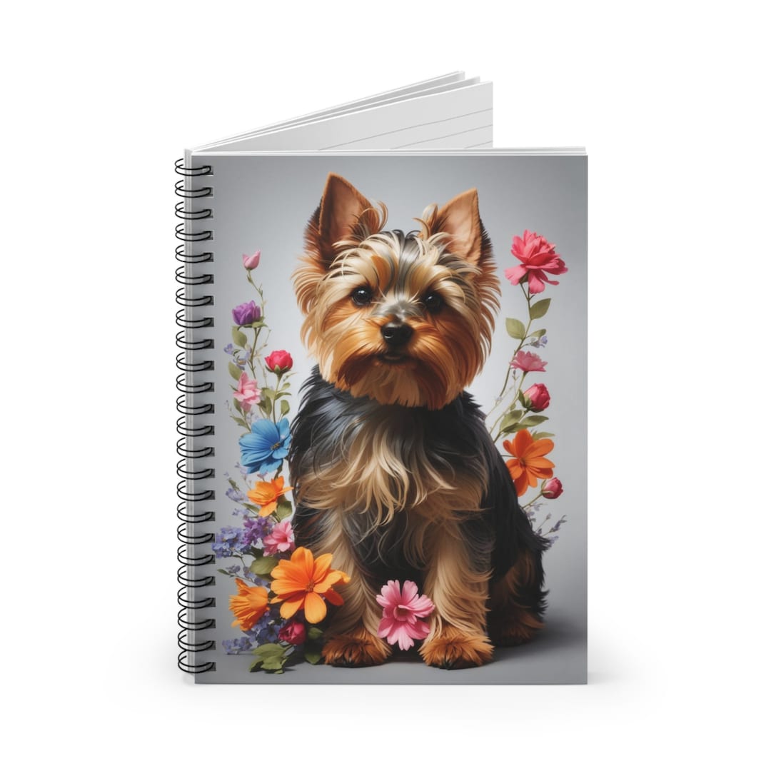 Sophie Yorkshire Terrier Spiral Notebook Perfect Gift Dog Journal ...