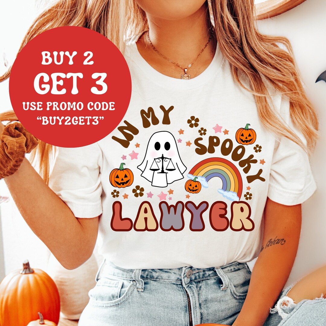 In My Spooky Lawyer T-shirt Halloween Spooky Lawyer Shirt - Etsy