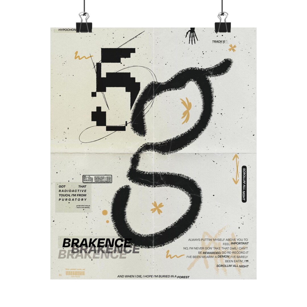 Brakence 5g Poster - Etsy