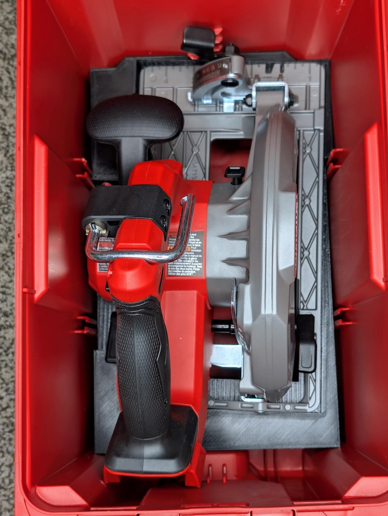 Milwaukee M18 Fuel 2834-20 Circular Saw Saw Insert for Packout Ammo Can ...