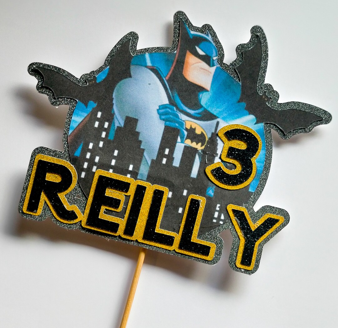 Batman Cake Topper - Etsy