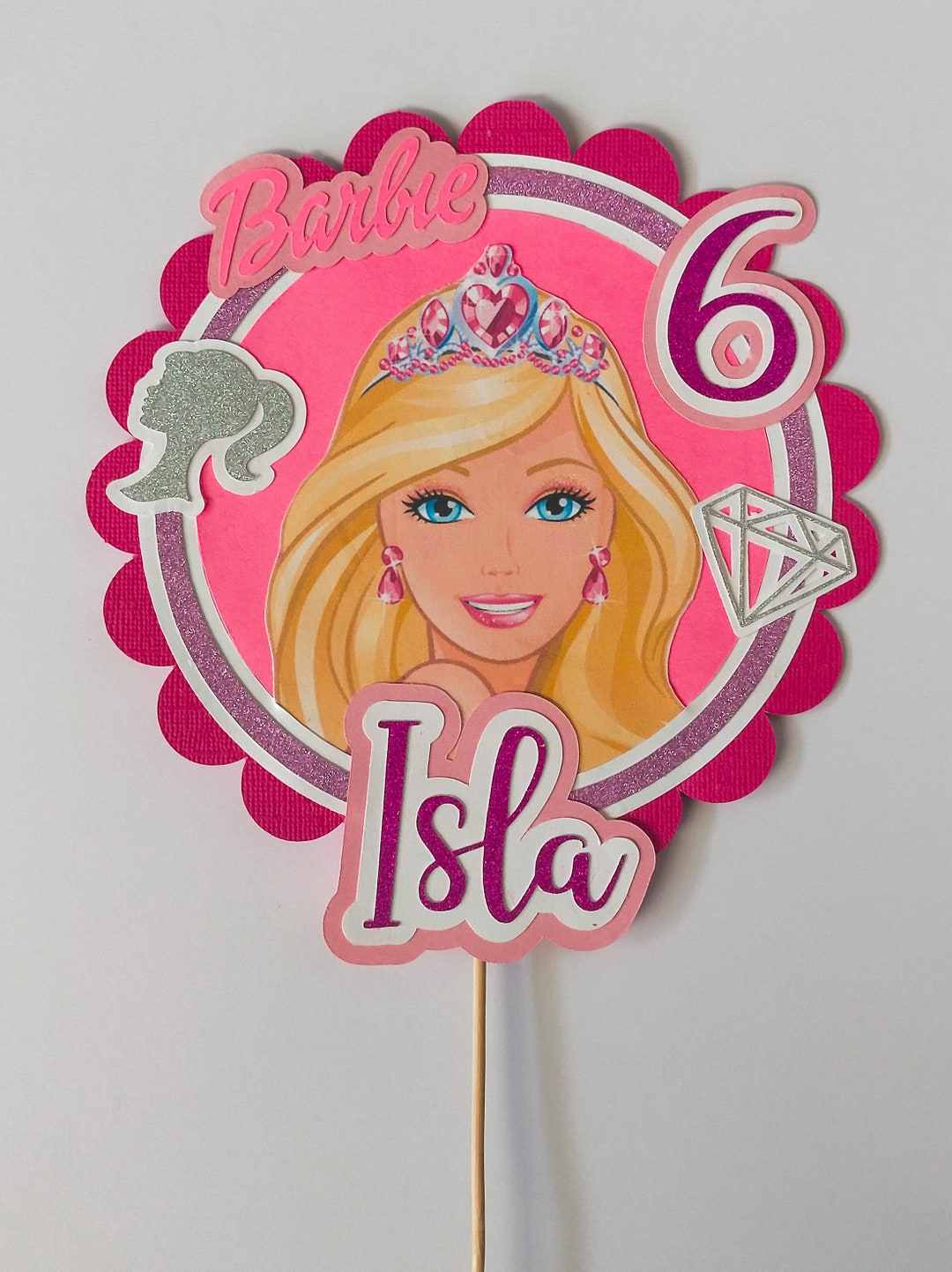 Barbie Cake Topper - Etsy Australia