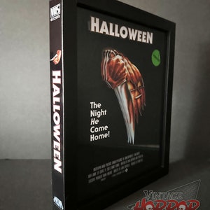 Halloween 1978 vhs Cover 3D Shadowbox - Etsy