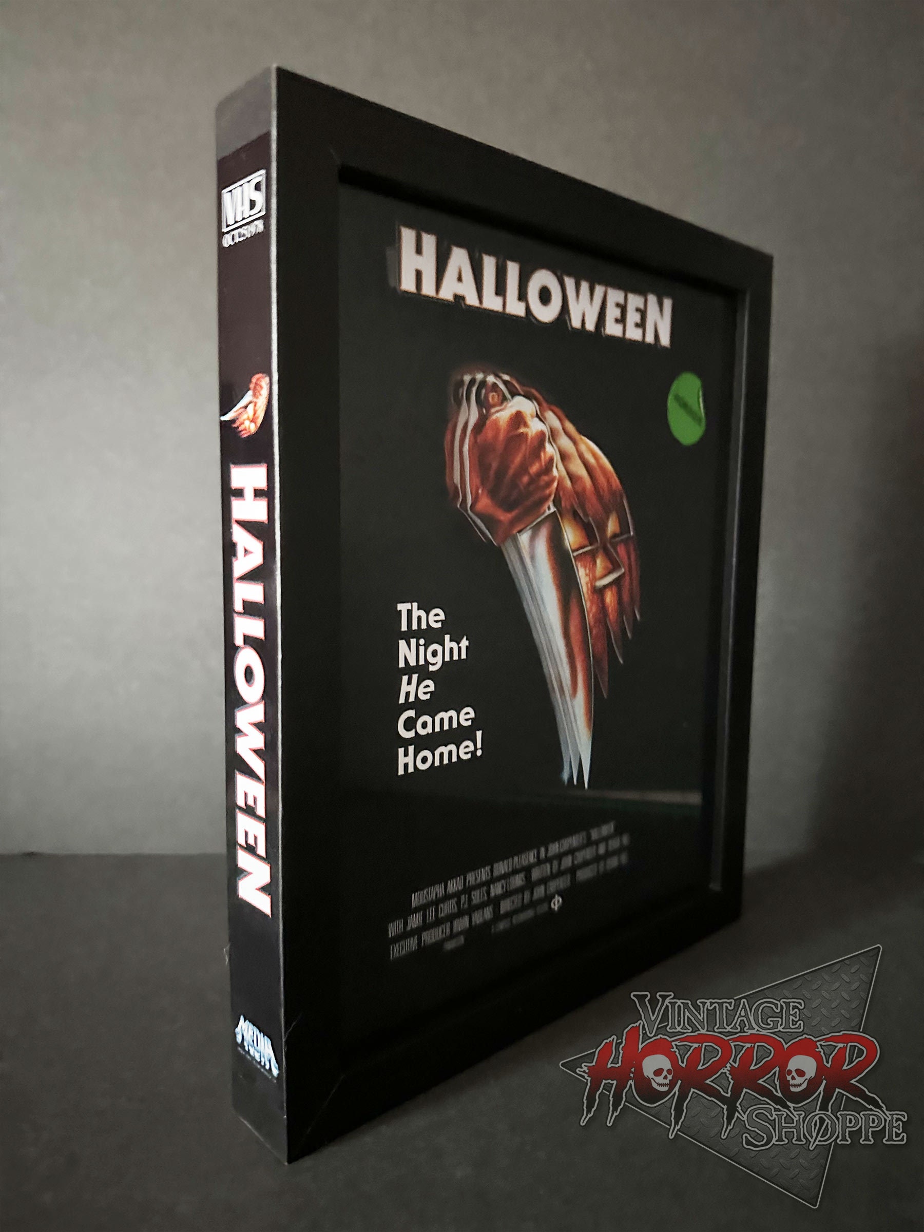 Halloween 1978 vhs Cover 3D Shadowbox - Etsy