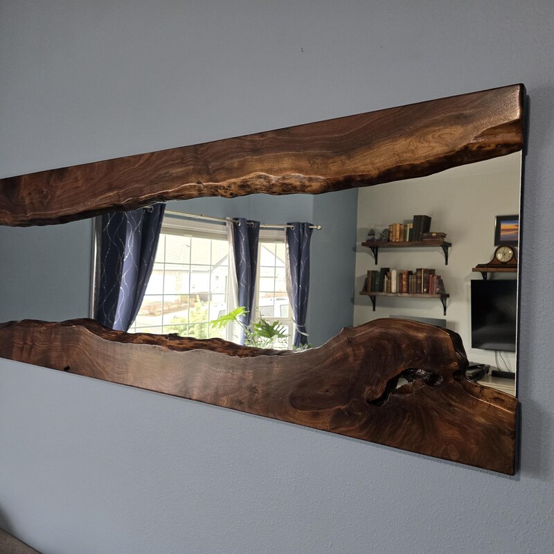 Live Edge Mirrors - Etsy