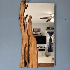 Custom Live Edge Mirrors - Etsy