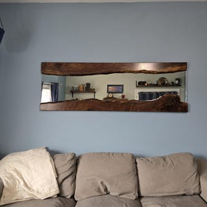 Custom Live Edge Mirrors - Etsy