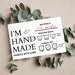 Im Handmade - Printable Care Tags, Care Instruction Washing Labels ...