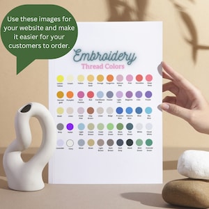 Embroidery Thread Color Chart, Simthread Color Chart, Simthread 63 ...
