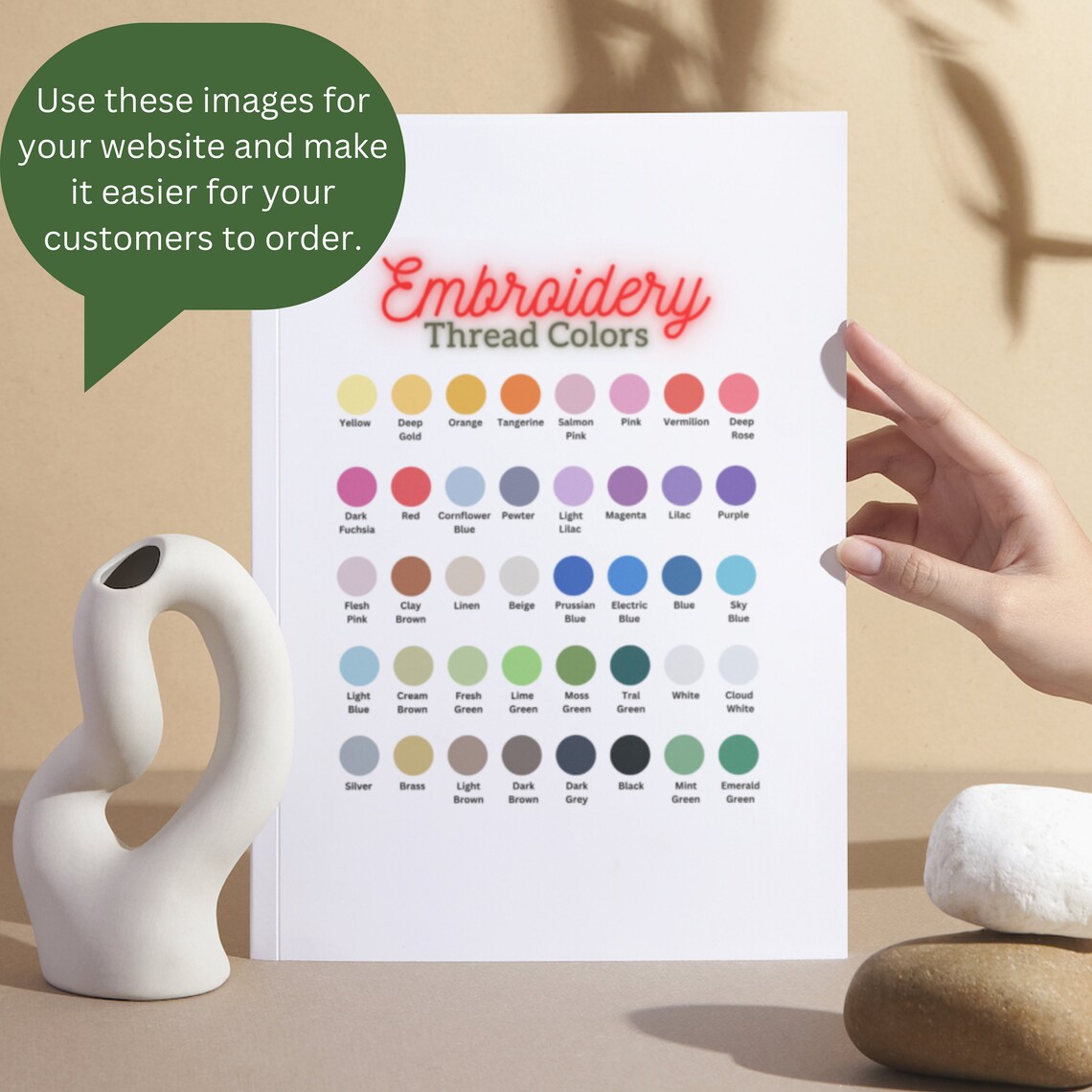 Embroidery Thread Color Chart, Brothread Color Chart, Brother 40 Color ...