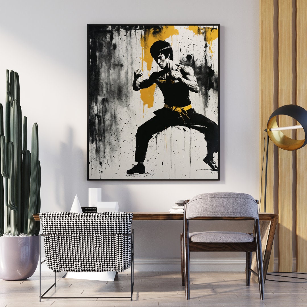Bruce Lee Premium Matte Paper Poster Wall Art Home Decor - Etsy