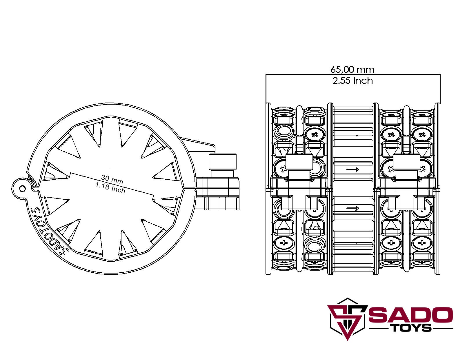 Double Kali Ring Asymmetric - Etsy