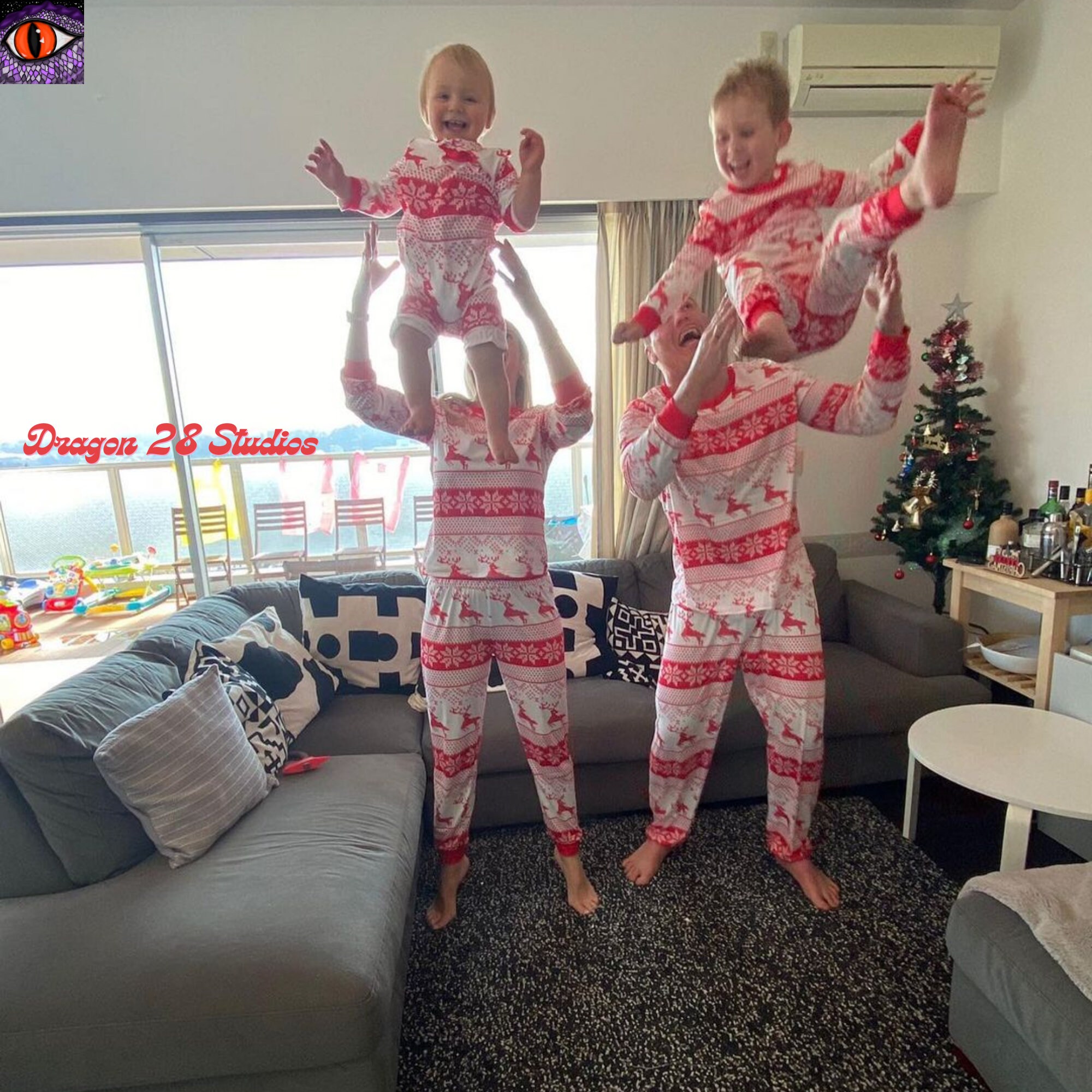 Christmas Matching Pyjamas, Fair Isle Christmas Family Pyjamas Set sold ...