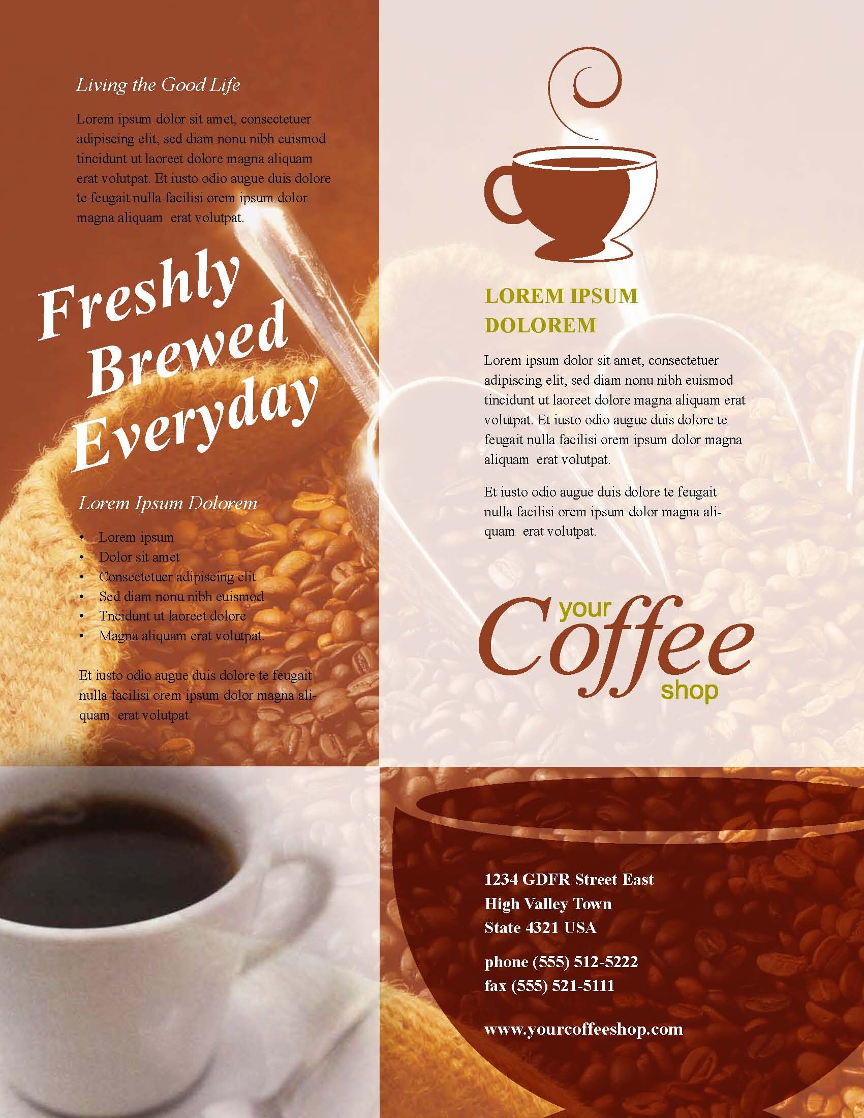 Editable Coffee Menu Template Printable Digital Design for - Etsy