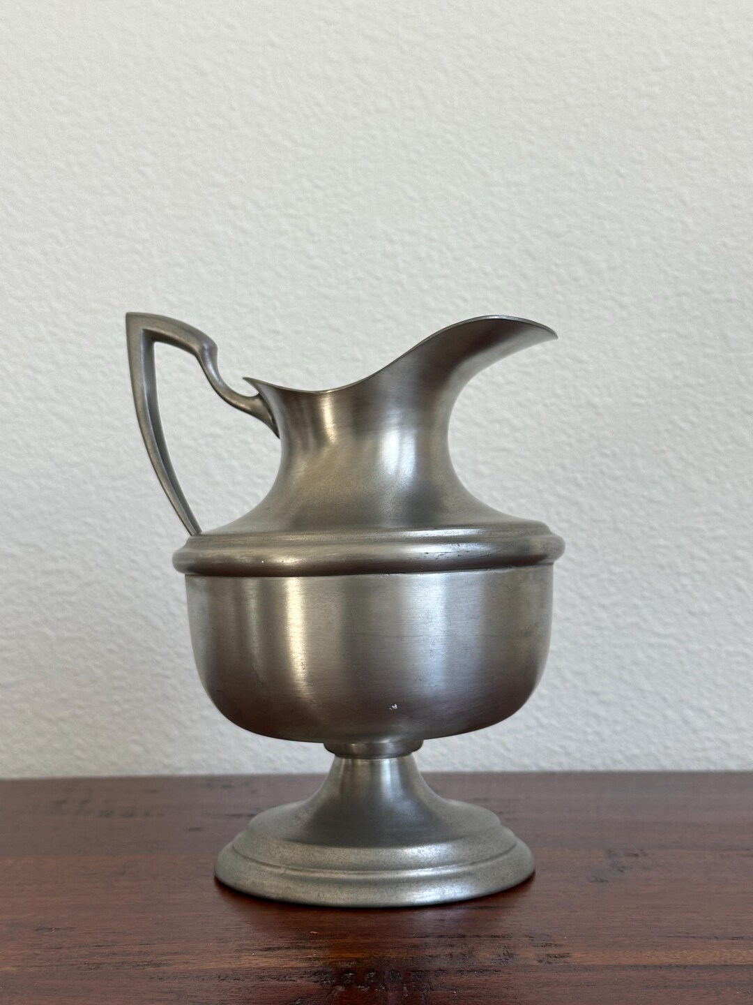 RARE Vintage Nantucket Pewter Decorative Vase Pitcher - Etsy
