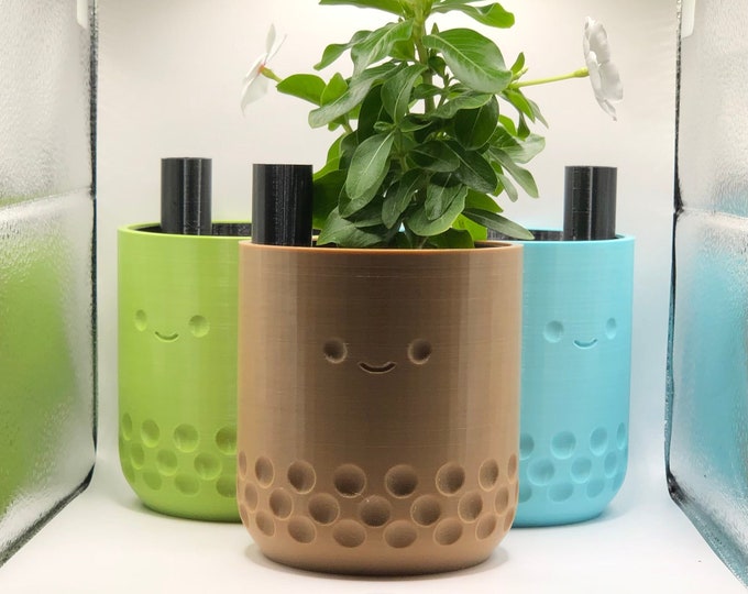 Flower Pot Boba Tea - Etsy