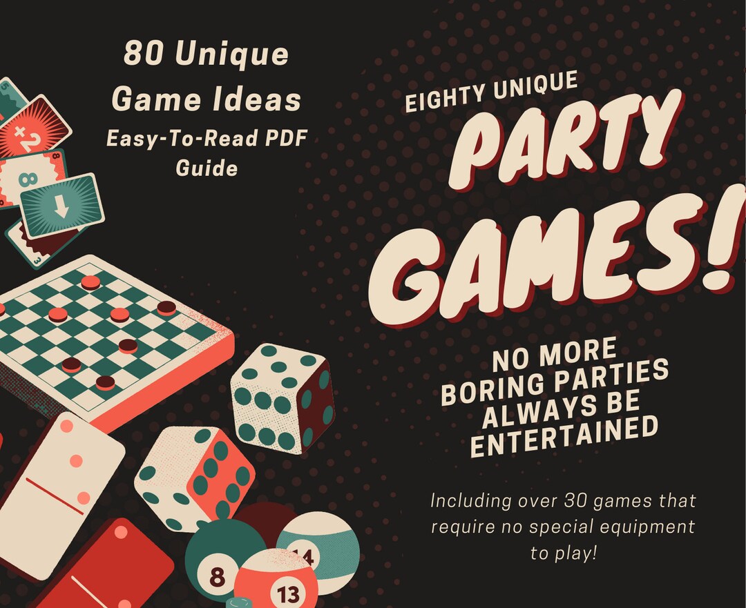 2023 Party Games - 80 Unique Game Ideas to Entertain Your Guests, Have ...