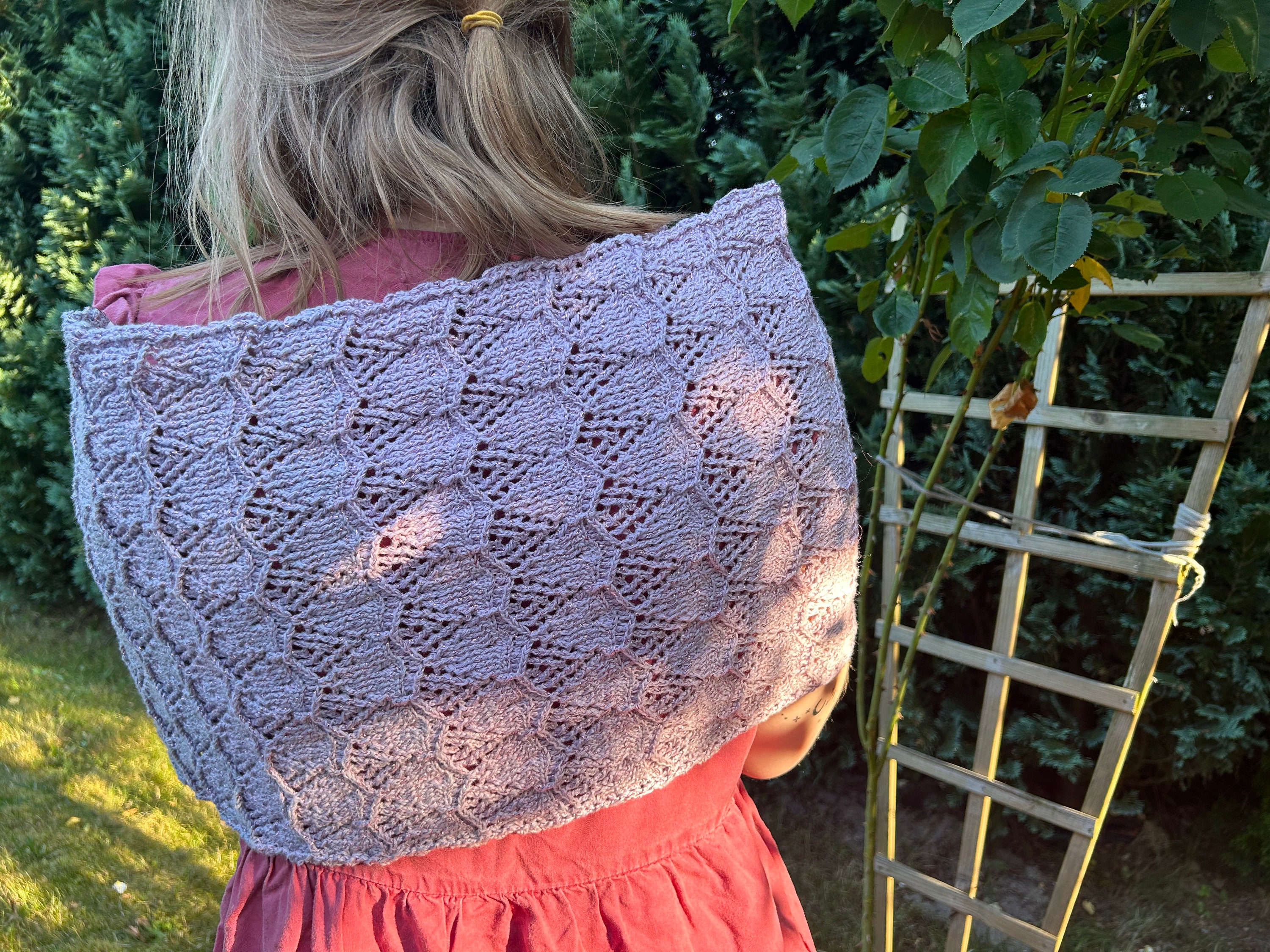 Sfinks Shawl Pattern, Crochet Shawl Pattern, Graphic Chart Only ...