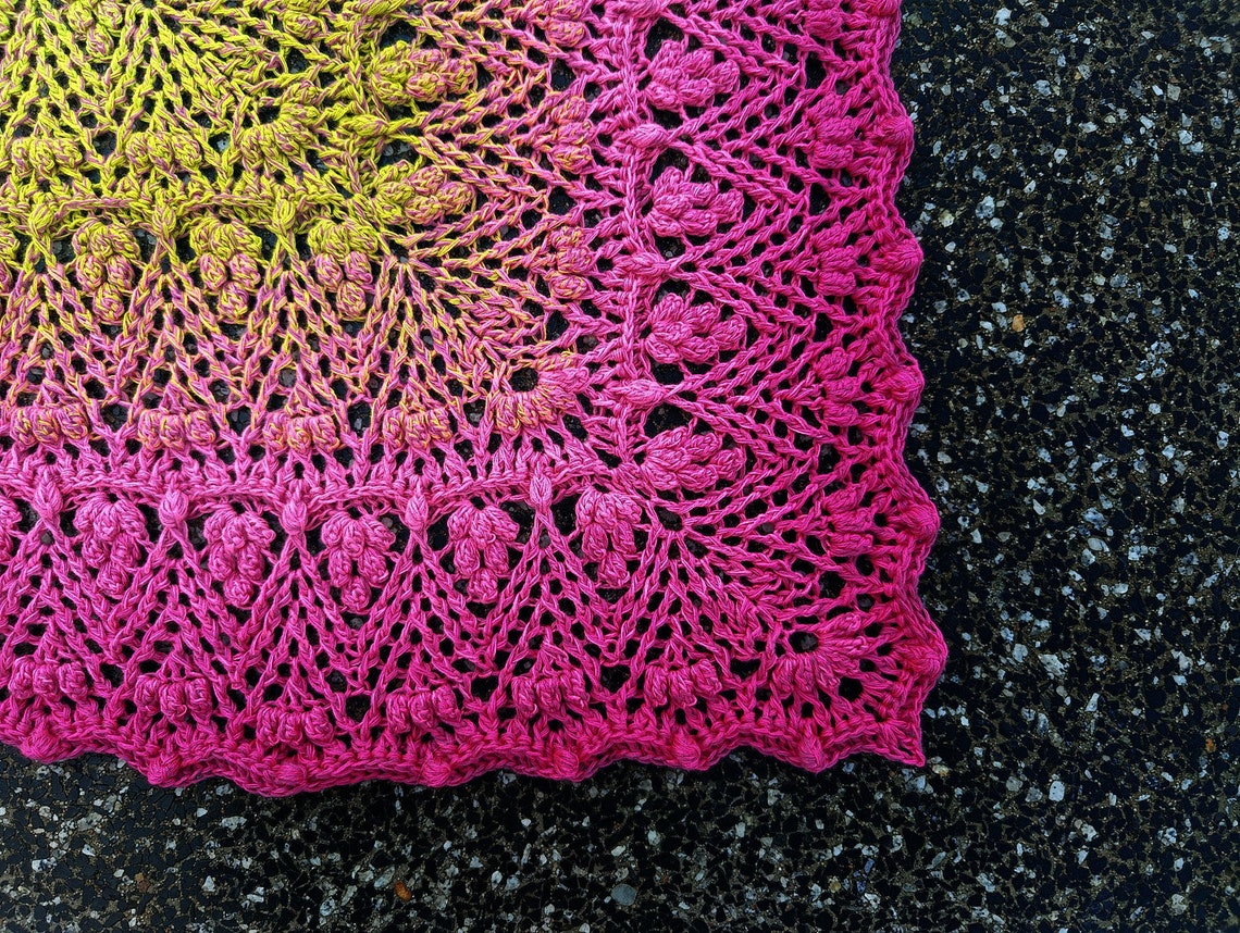 Lily of the Valley Square Pattern, Crochet Pattern, Crochet Square ...