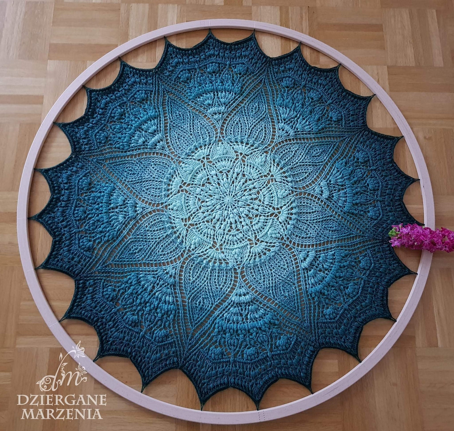 Pattern "mandala Ephemera", Crochet Mandala Pattern, Mandala Pattern ...