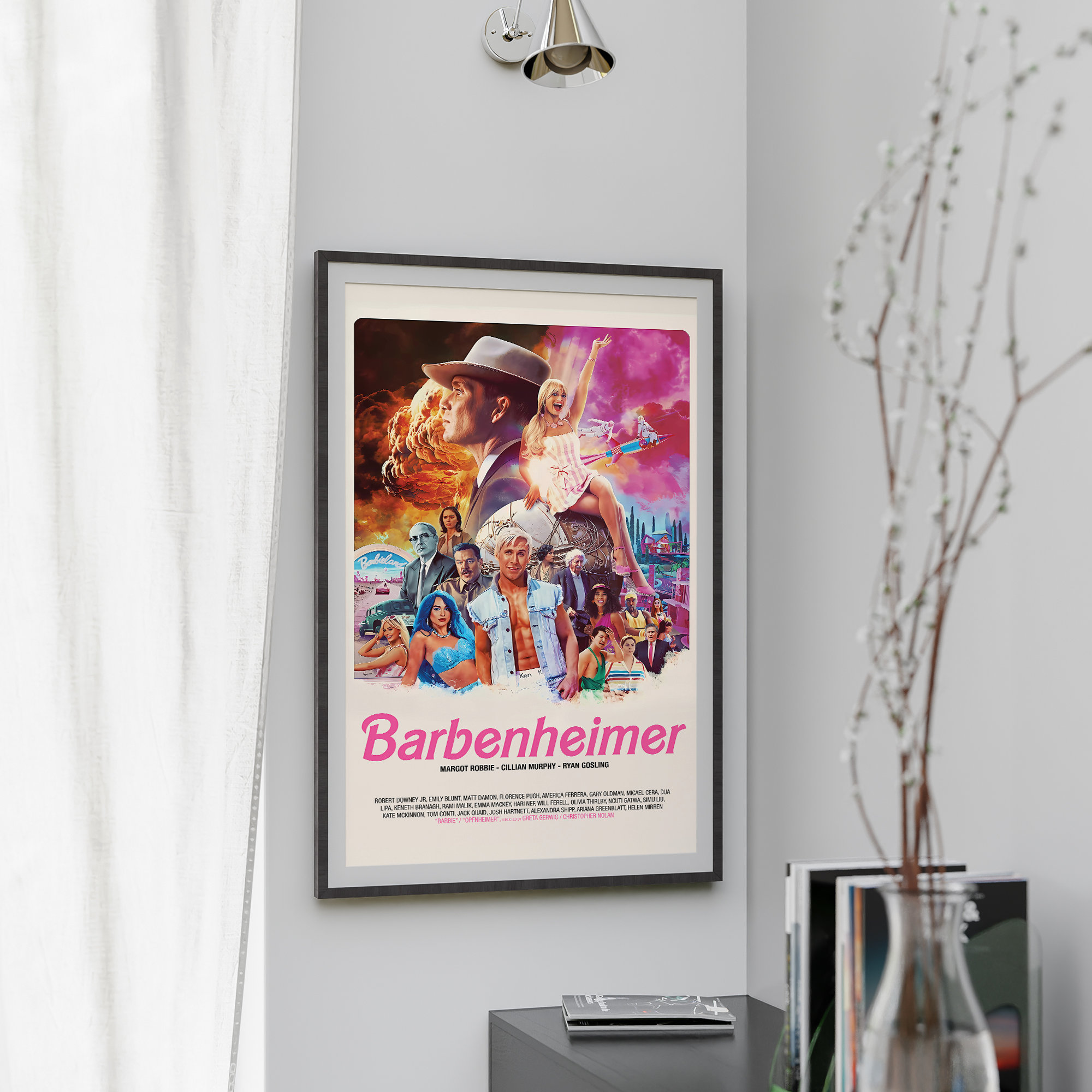 Barbenheimer Movie Poster Print Barbie Poster Oppenheimer - Etsy Canada