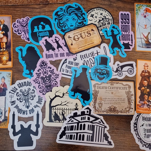 Haunted Mansion Sticker - Etsy