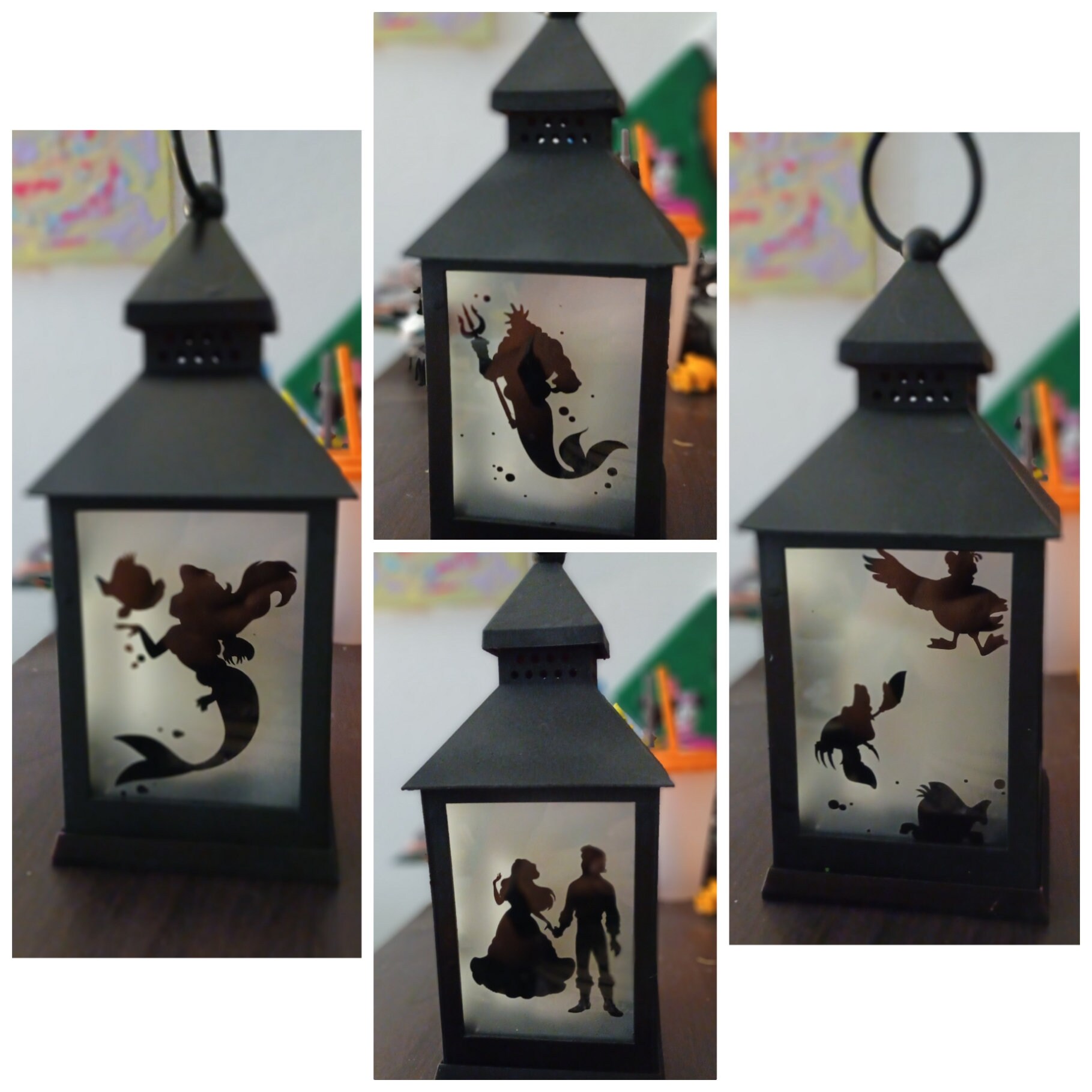 The Little Mermaid Lantern - Etsy