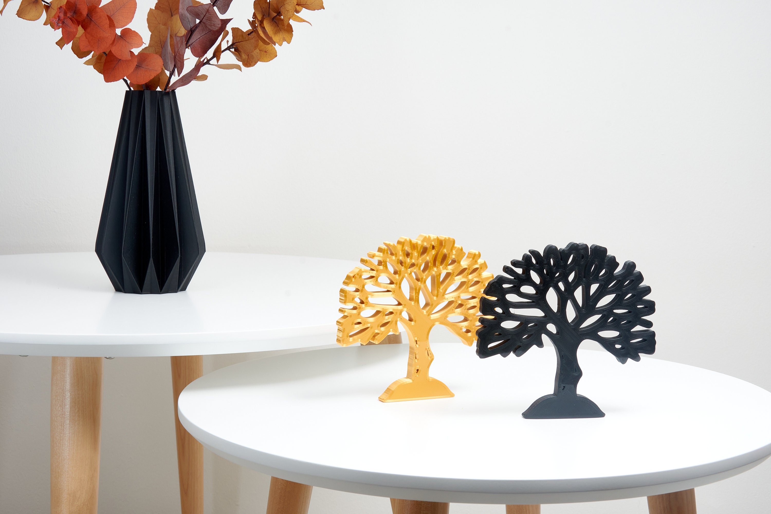 Freestanding Decorative Tree of Life Art Family Tree Decor 3D Printed ...