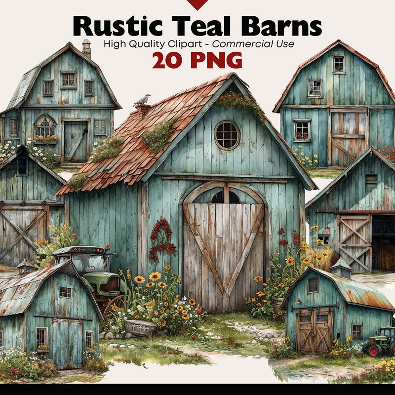 Rustic Barn - Etsy