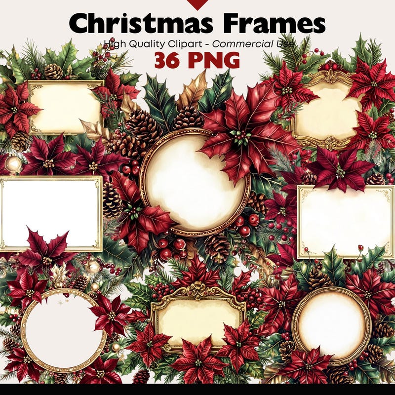 Christmas Frames - Etsy