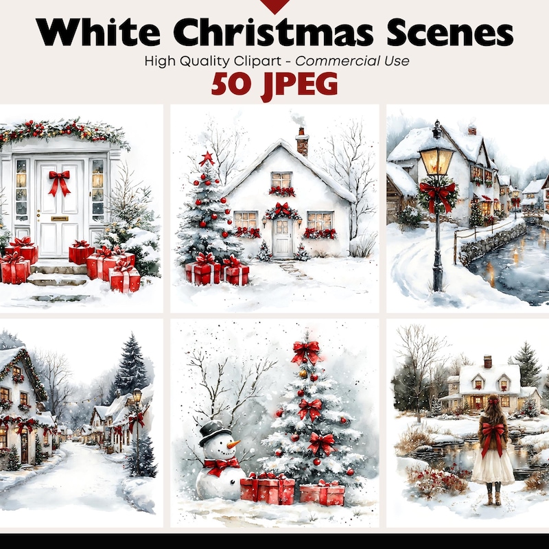 Scene Clipart Digital - Etsy UK