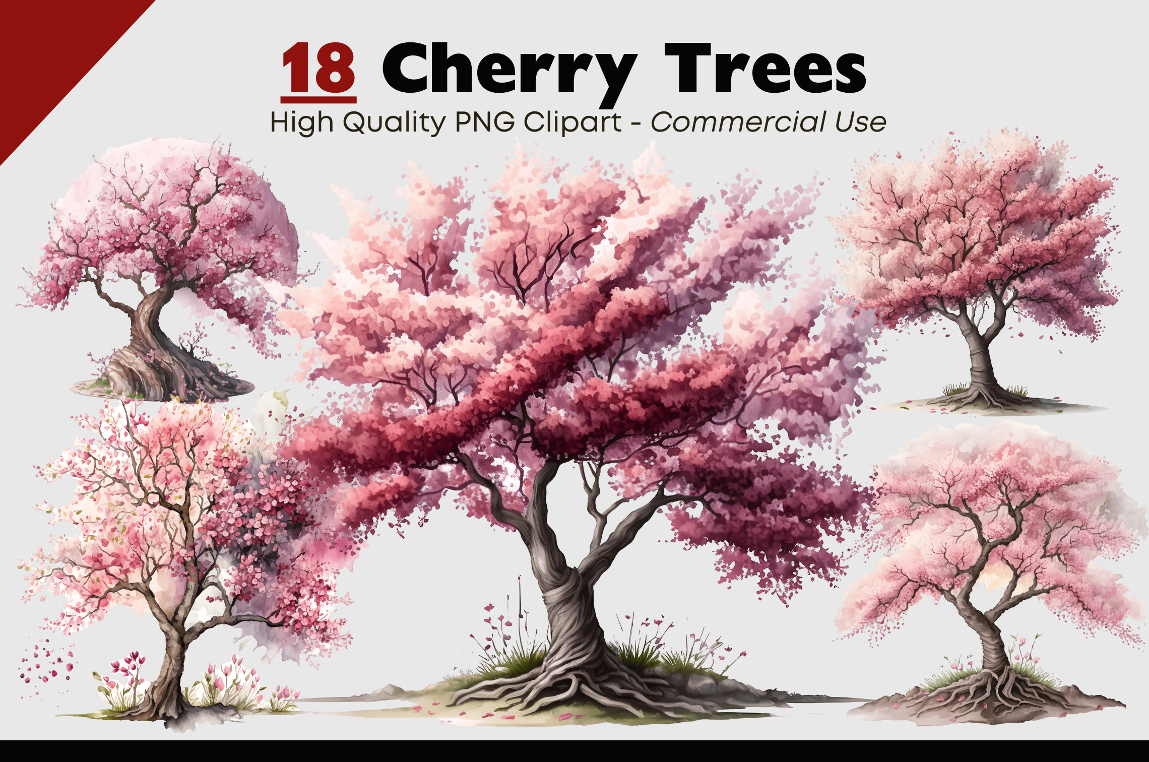 Cherry Tree Clip Art