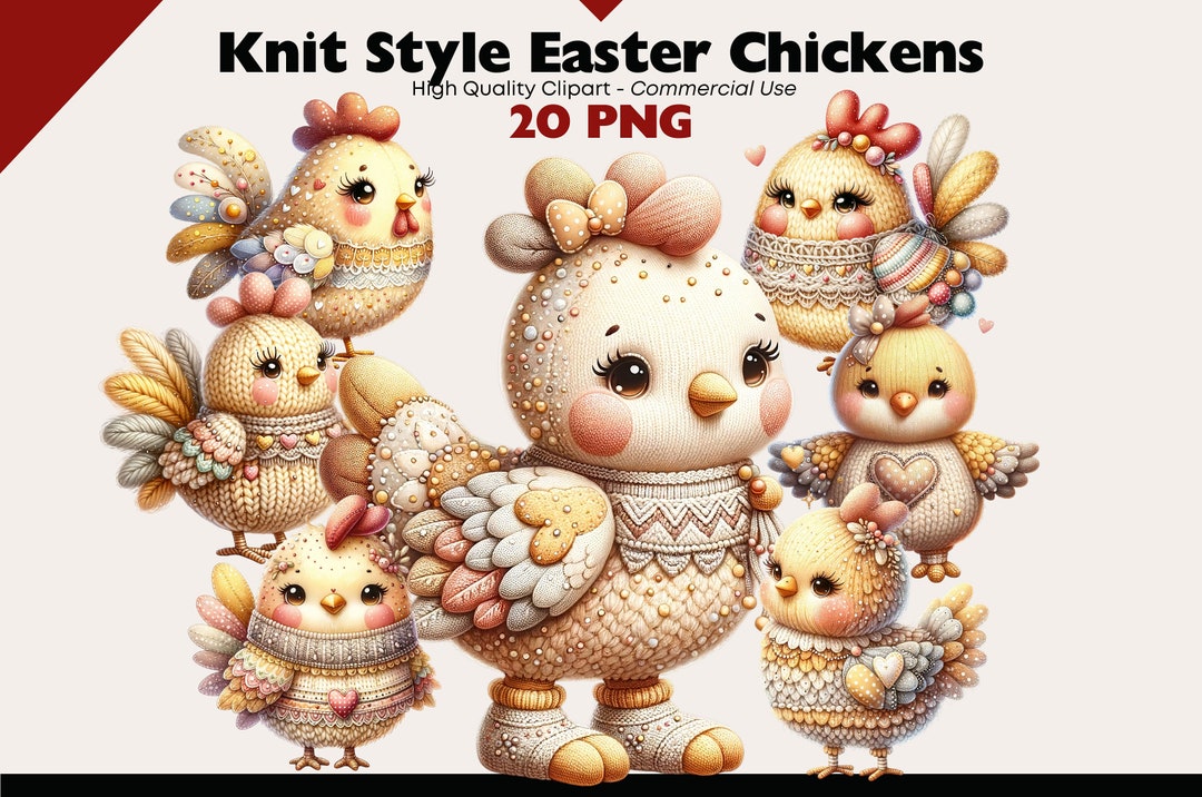 Easter Baby Chicks Clipart PNG JPEG, Spring Egg Chick Illustration ...