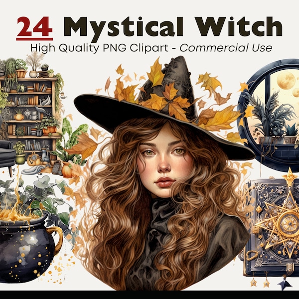 Mystical Clipart - Etsy