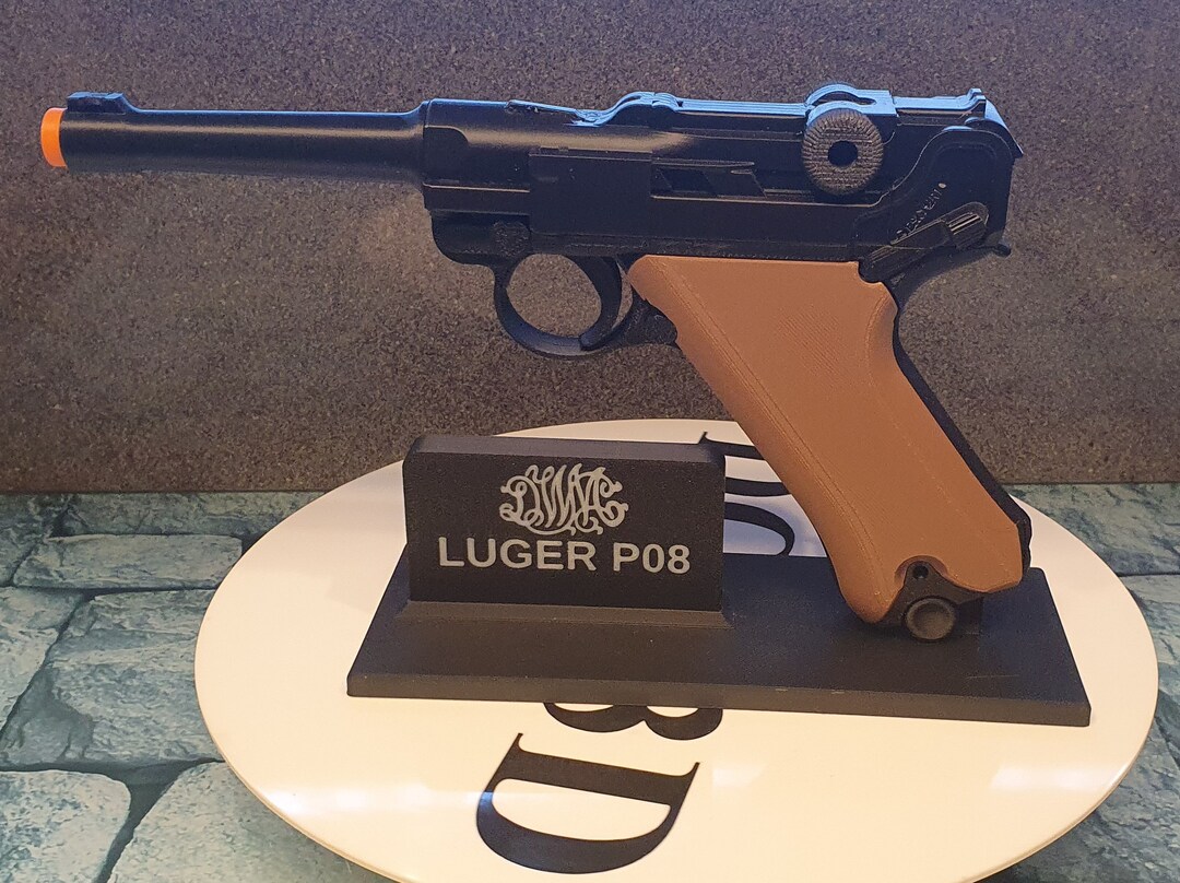 3D Printed Luger P08 Replica Fixed Version With Removable Magazine - Etsy
