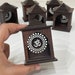 Miniature Walnut Wooden Temple (6cm), Mini Temple , Indian Wooden House ...