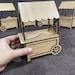Wooden Candy Cart on Wheels, Candy Cart Mini, Treat Cart, Ice Cream ...