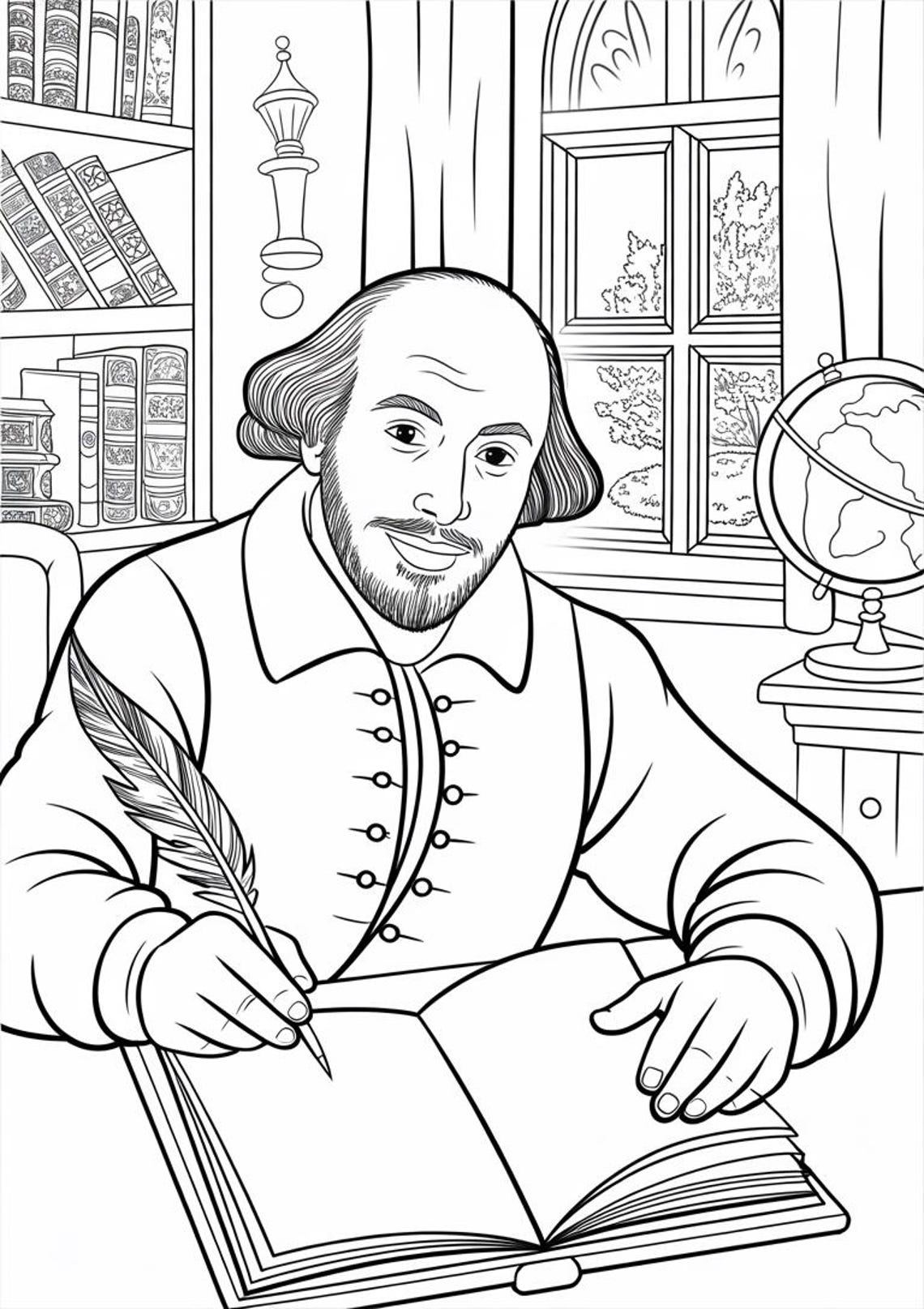 101 UK Colouring Pages – British Landmarks, Food, Culture & Nature ...