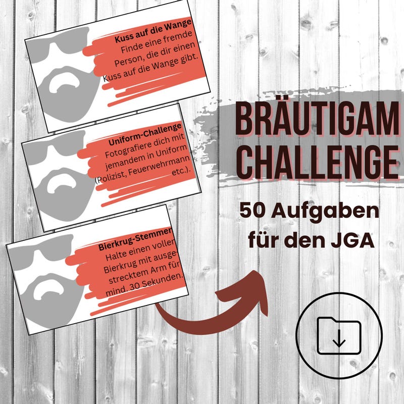 Challenge jga - Etsy.de