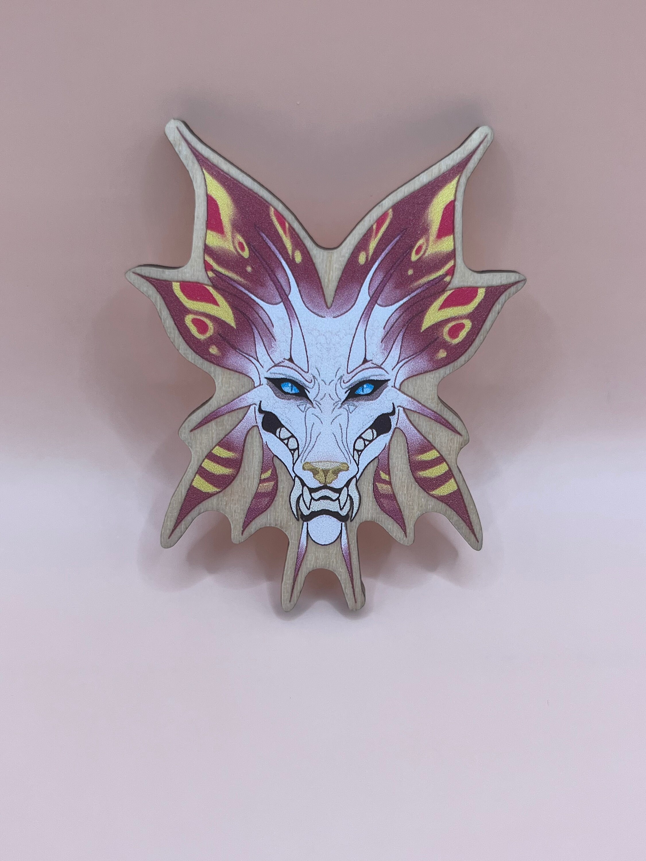 Monster Hunter MHR Inspired Wooden Pins - Etsy