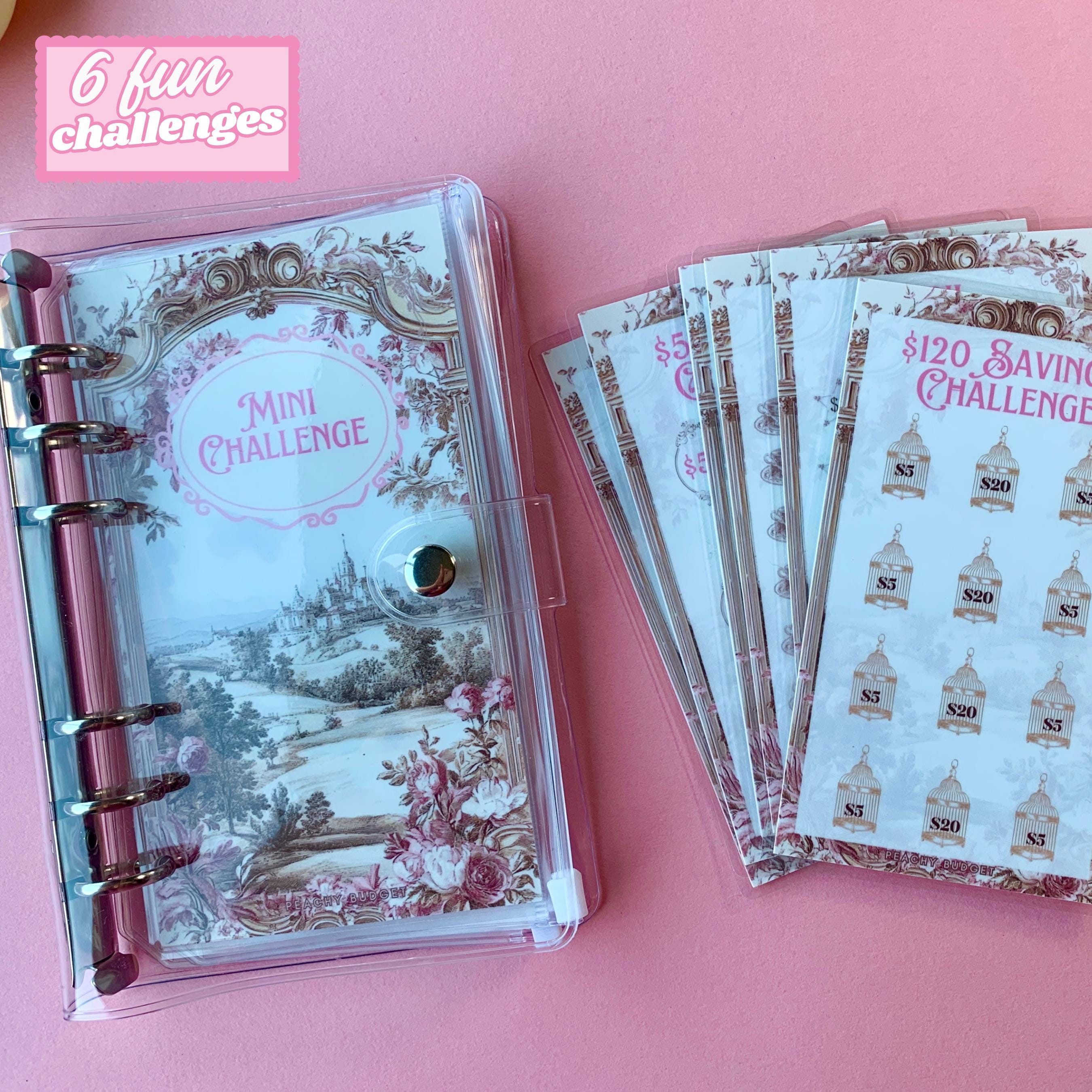 Rococo A6 Savings Challenge Binder: Mini Budget Planner - Etsy