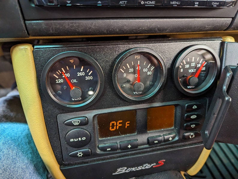 Porsche Boxster / 911 Triple (3) Gauge Panel (986/996) - Etsy