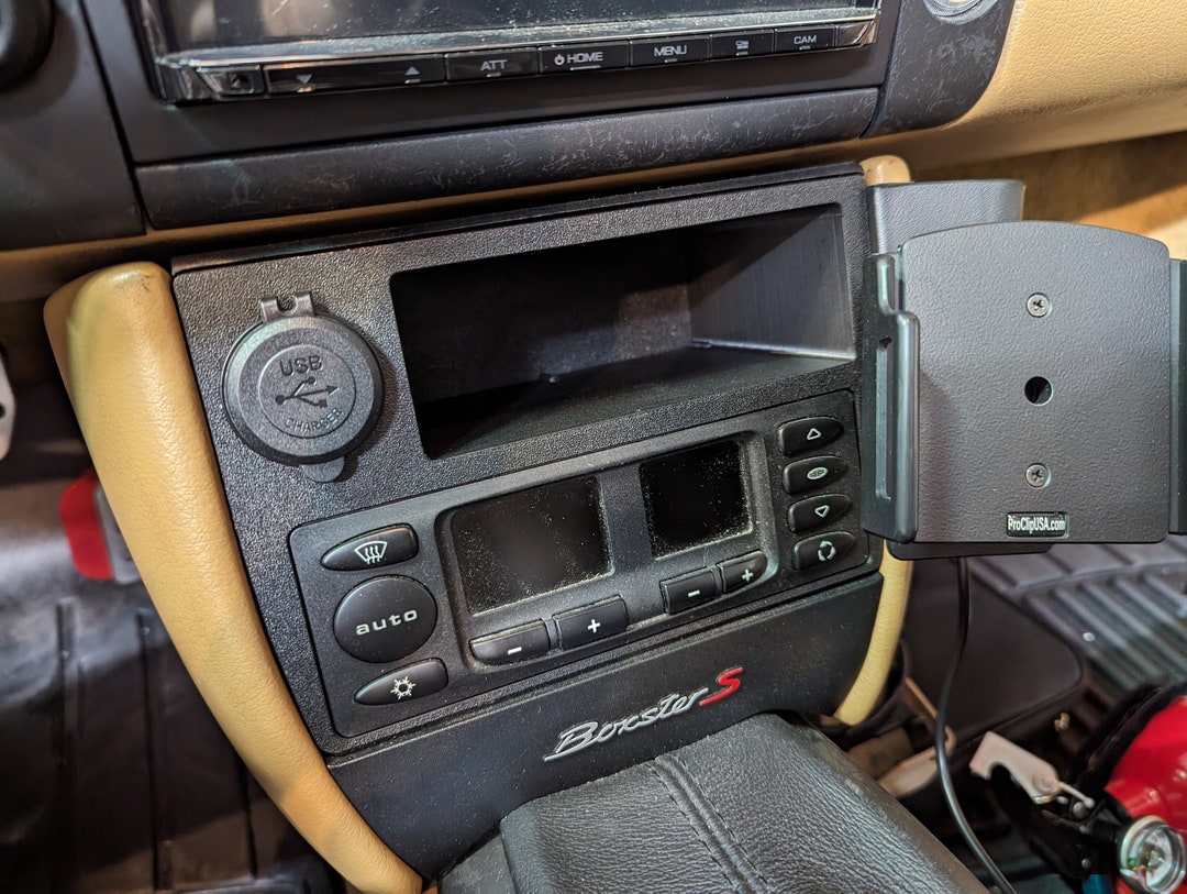 Porsche Boxster / 911 986/996 12V / USB Power Port Panel With Storage ...