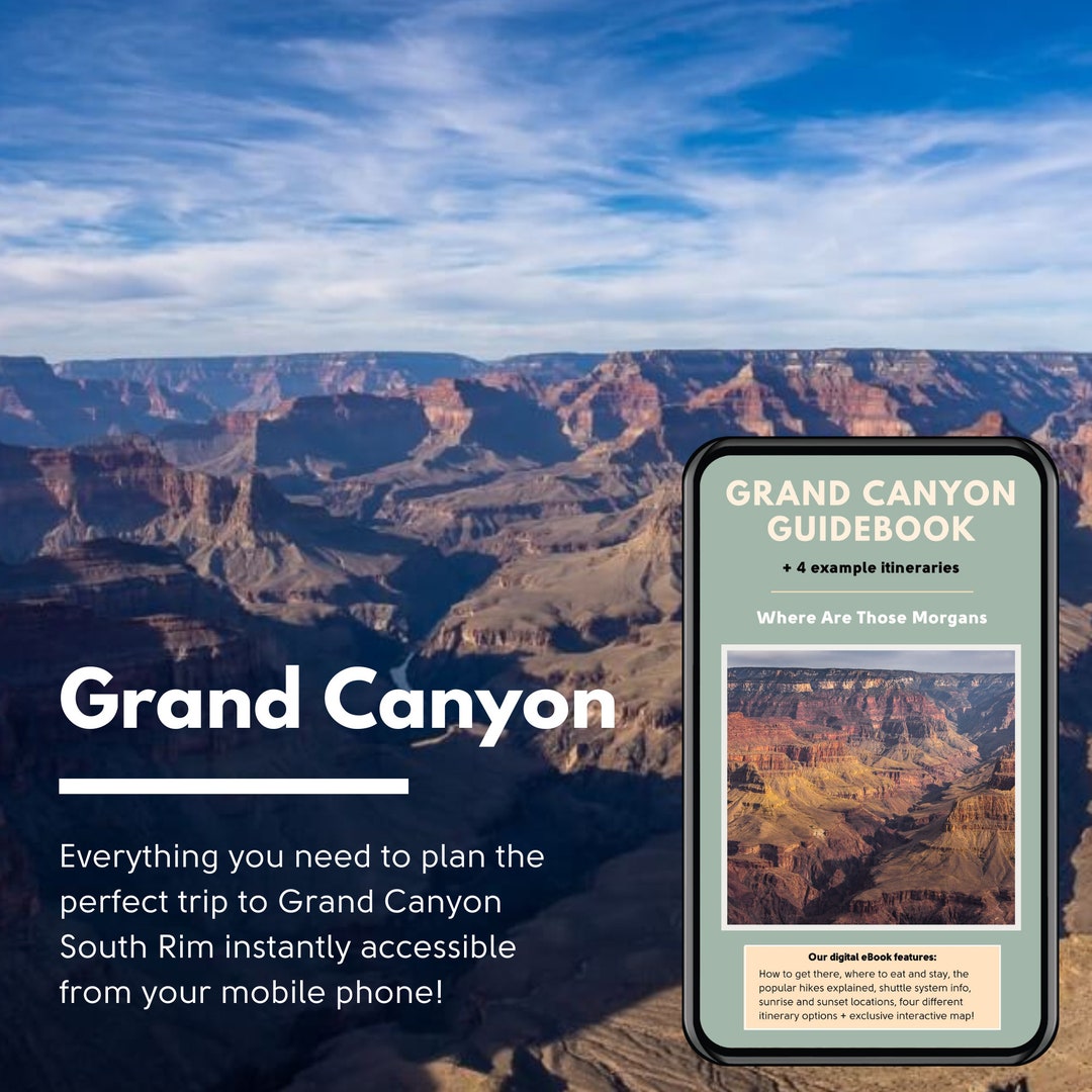 Grand Canyon South Rim Guidebook (digital Ebook) - Etsy