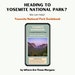 Yosemite National Park Guidebook (digital Ebook) - Etsy